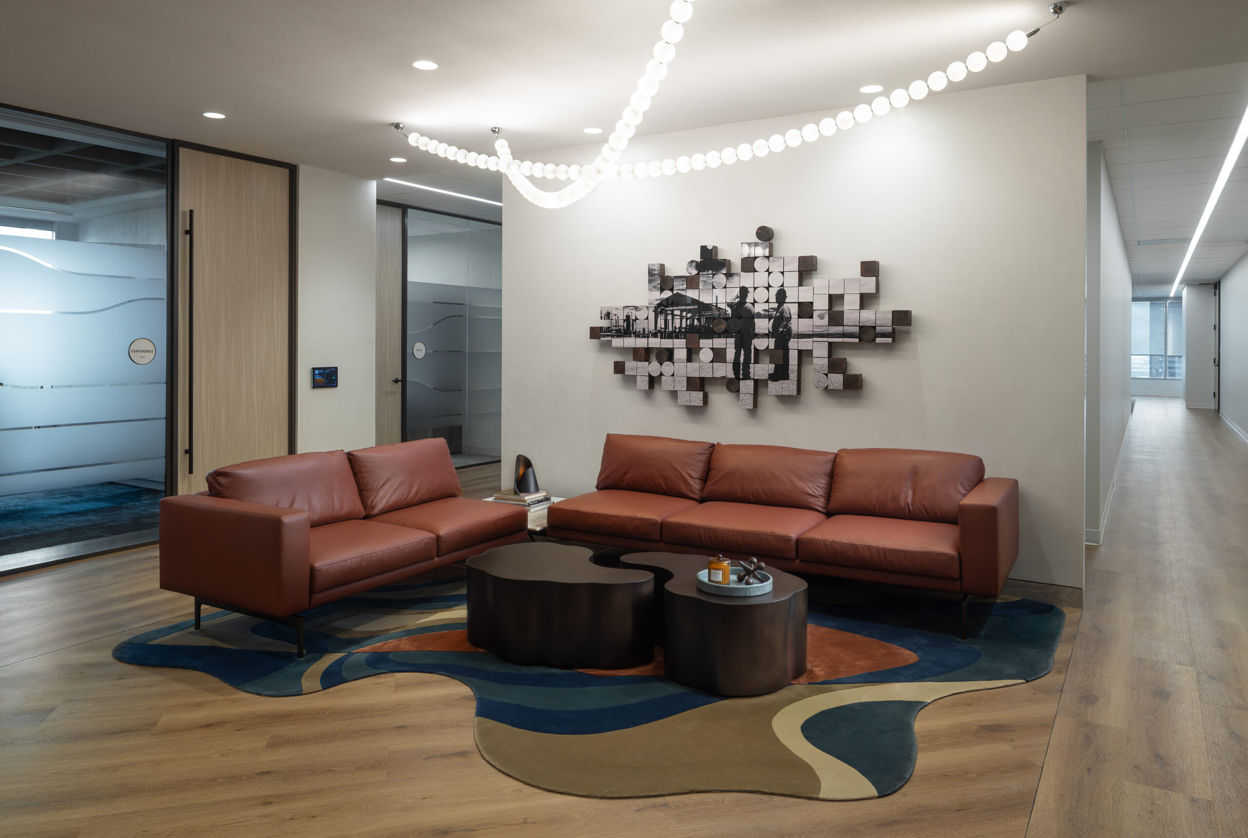 Inviting Designs for this Houston Energy Company Office